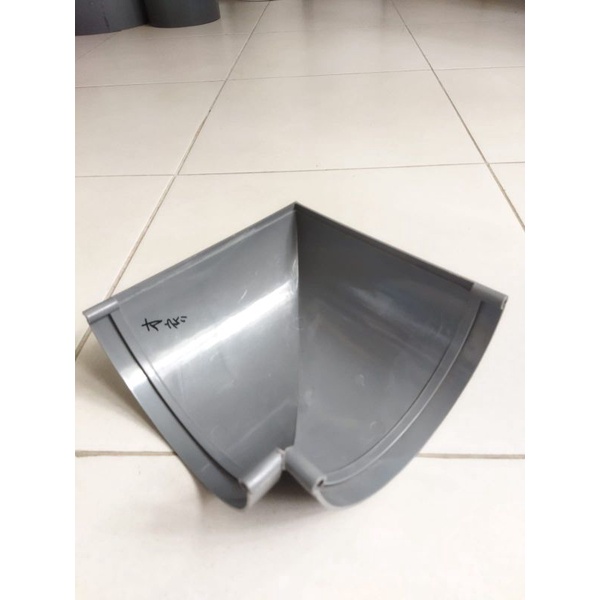 Jual belokan talang stengah lingkaran ukuran 6inch & 8inch | Shopee ...