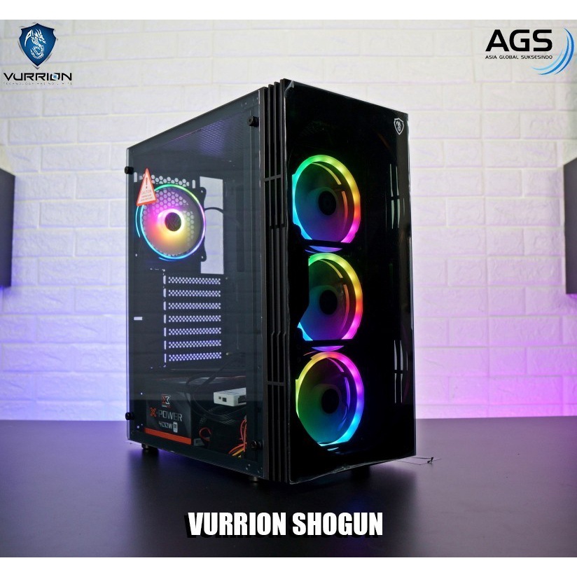 Jual VURRION SHOGUN GAMING ATX MID COMPUTER CASE (Non Fan) | Shopee ...