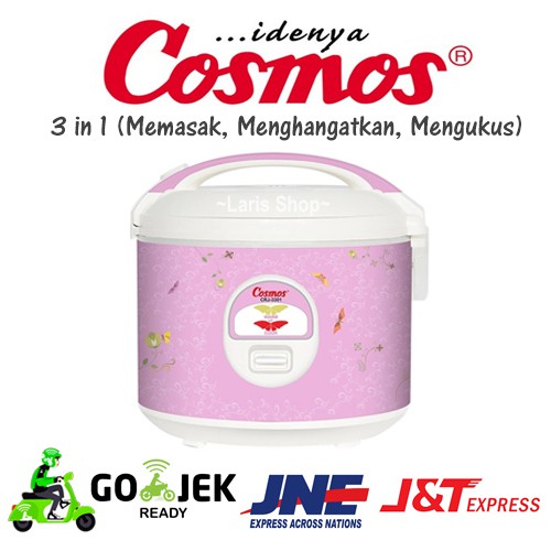 Jual Magic Com Cosmos Pink CRJ 3301 1,8 Liter | Shopee Indonesia