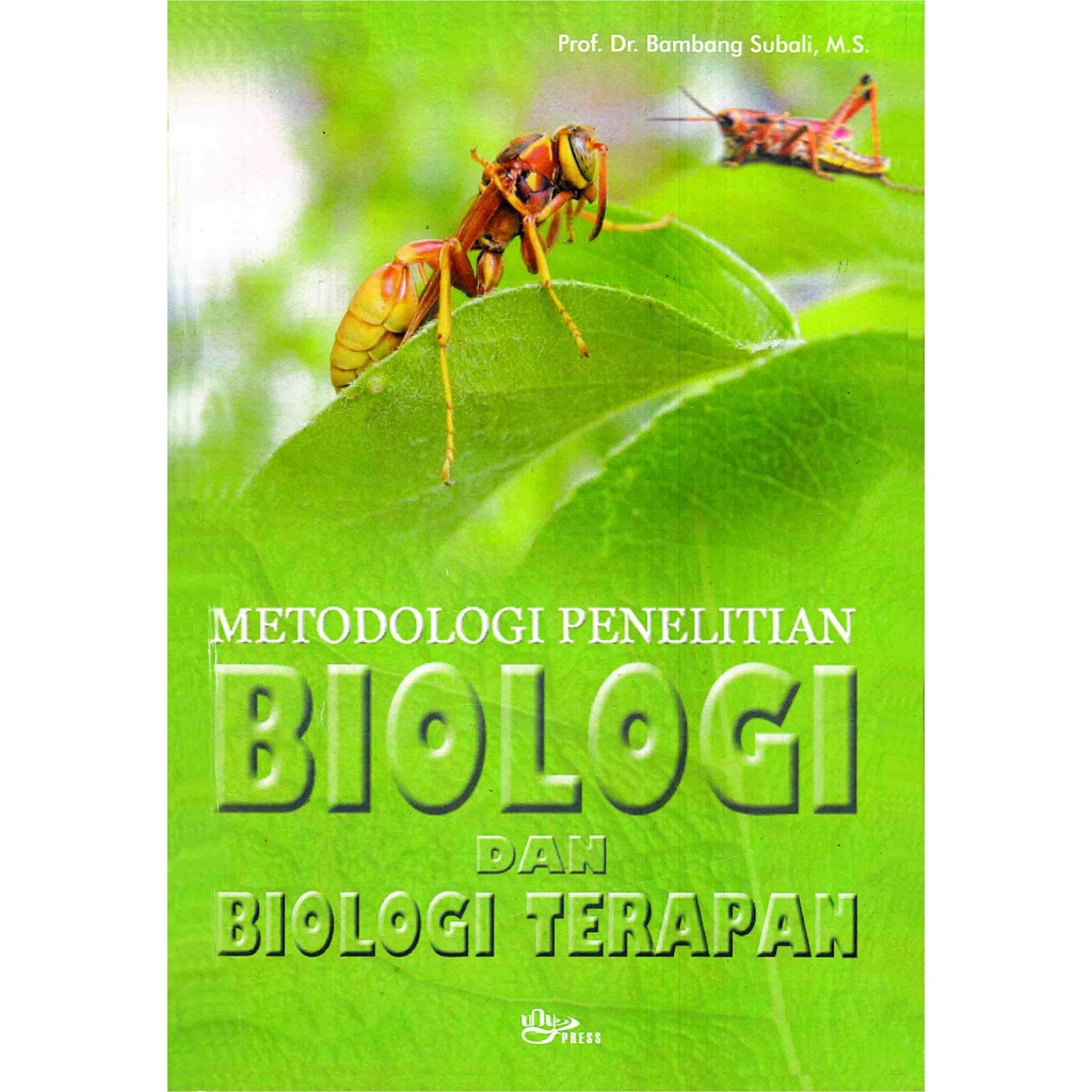 Jual metodologi penelitian biologi dan biologi terapan by bambang ...