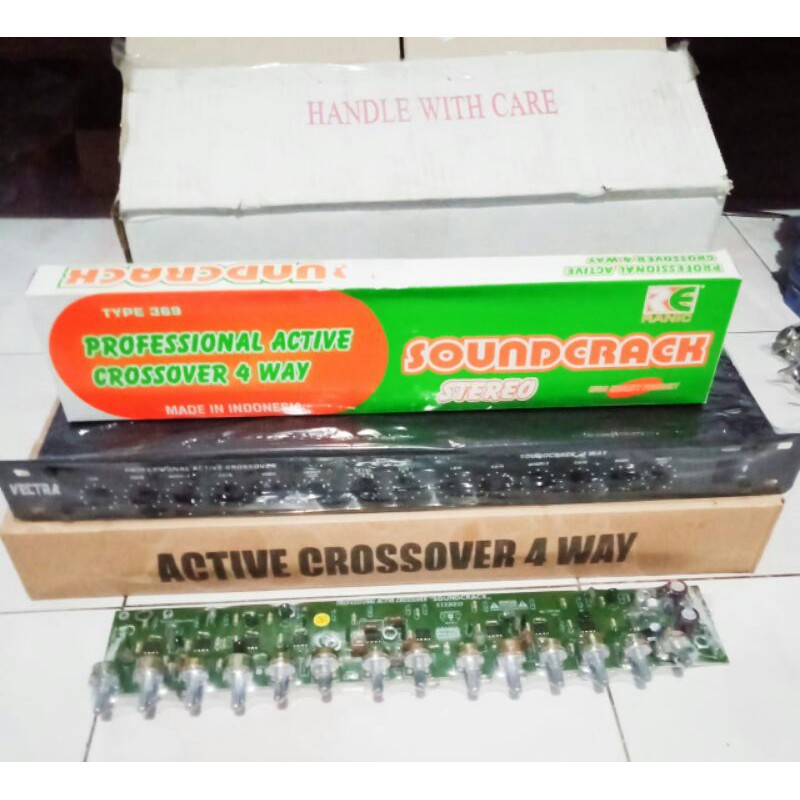 Jual Box Dan Kit Active Crossover 4 Way | Shopee Indonesia