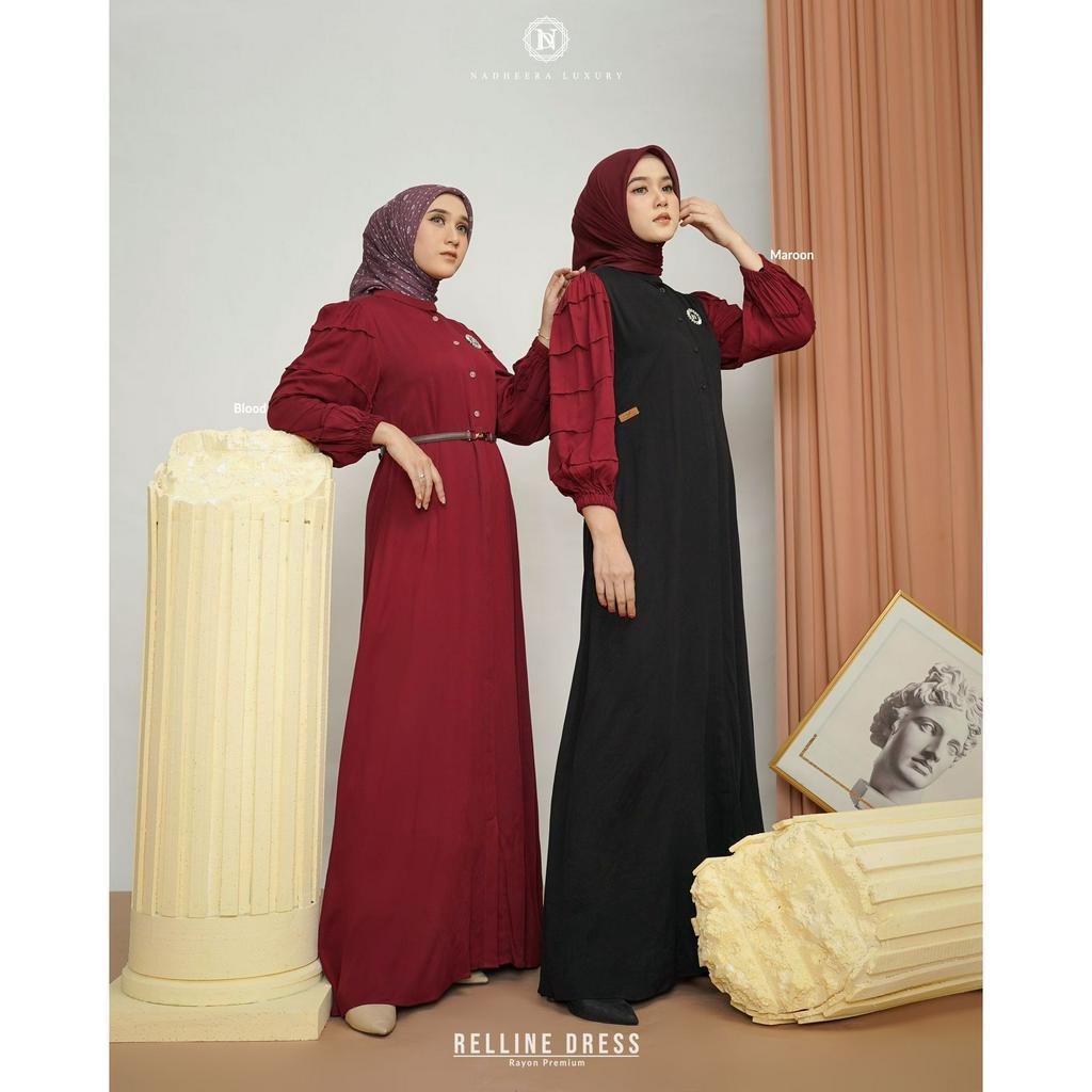 Jual RELLIE DRES BY NADHEERA LUXURY | Shopee Indonesia