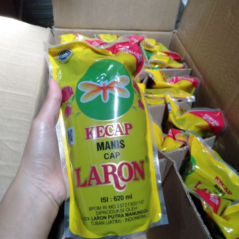Jual KECAP MANIS CAP LARON 620ml | Shopee Indonesia
