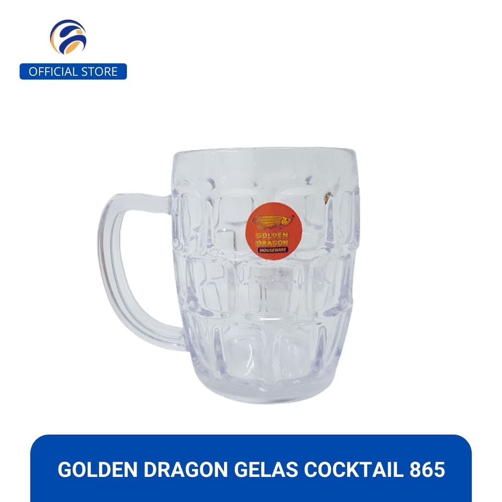 Jual Golden Dragon 865 Putih Bening Gelas Cocktail 300 ml | Shopee ...