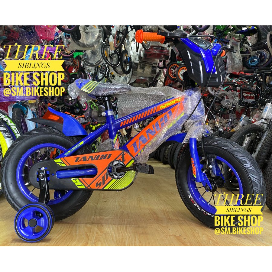 Jual SEPEDA BMX TANGO 12 INCH ROBOT BLUE BAN JUMBO 3.0 DENGAN LAMPU ...