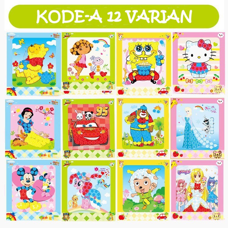 Jual OSM - MAINAN EDUKASI TEMPEL KANCING ANAK / KODE-A / TEMPELAN ANAK ...
