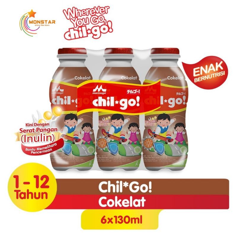 Jual MONSTAR - MORINAGA CHILGO UHT LIQUID 1 KARTON CHIL GO CAIR LIQUID ...