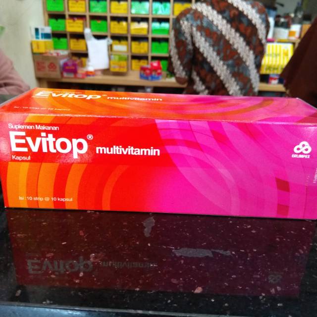 Jual VITAMIN C+E EVITOP STRIP ISI 10 TABLET | Shopee Indonesia