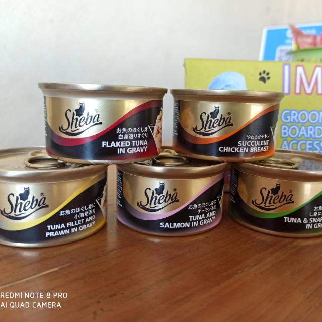 Jual Sheba makanan kucing real daging kaleng | Shopee Indonesia