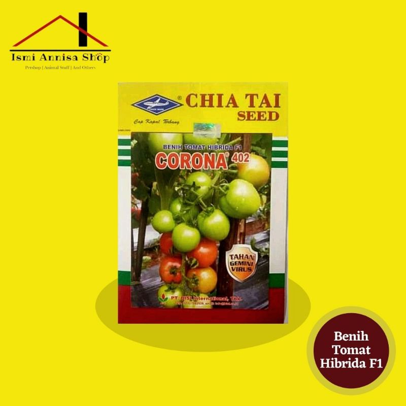 Jual Benih Tomat Hibrida F1 CORONA 402 - Cap Kapal Terbang | Shopee ...