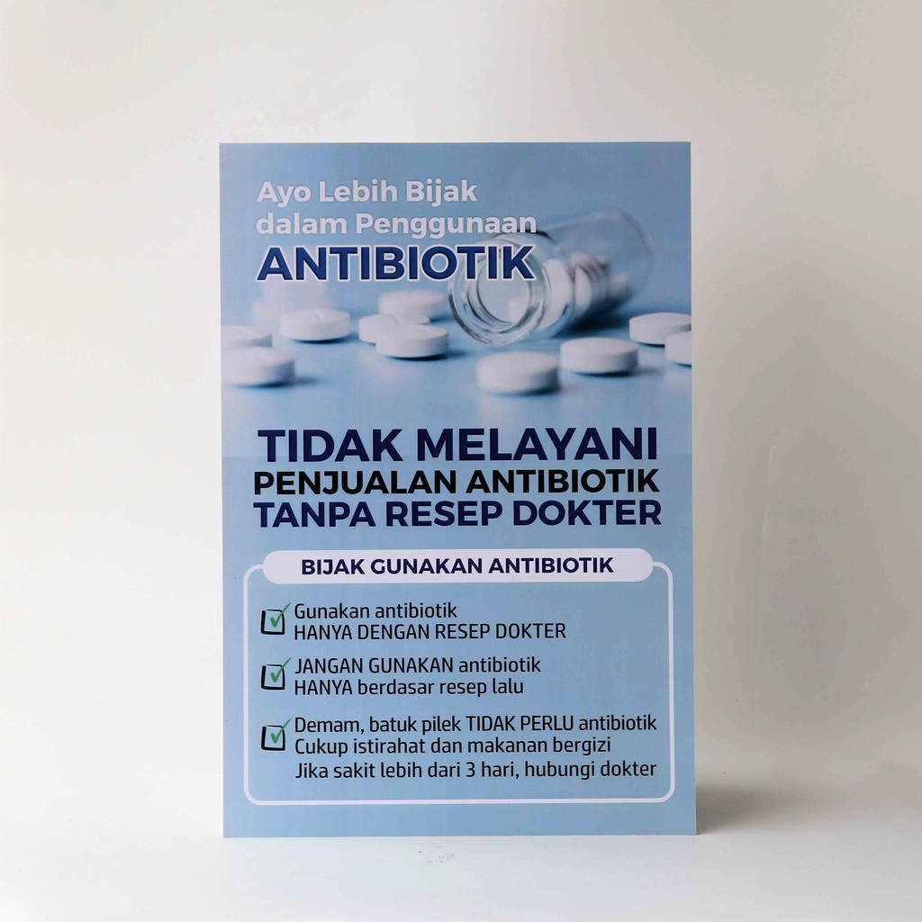 Jual Poster Bijak Gunakan AB - 2, Poster Edukasi Bijak Menggunakan Obat ...