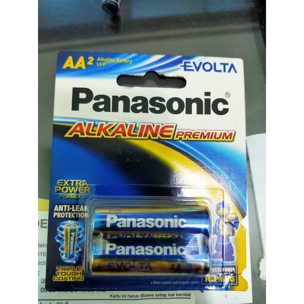 Jual Baterai Alkaline Panasonic Evolta Premium AA | Shopee Indonesia