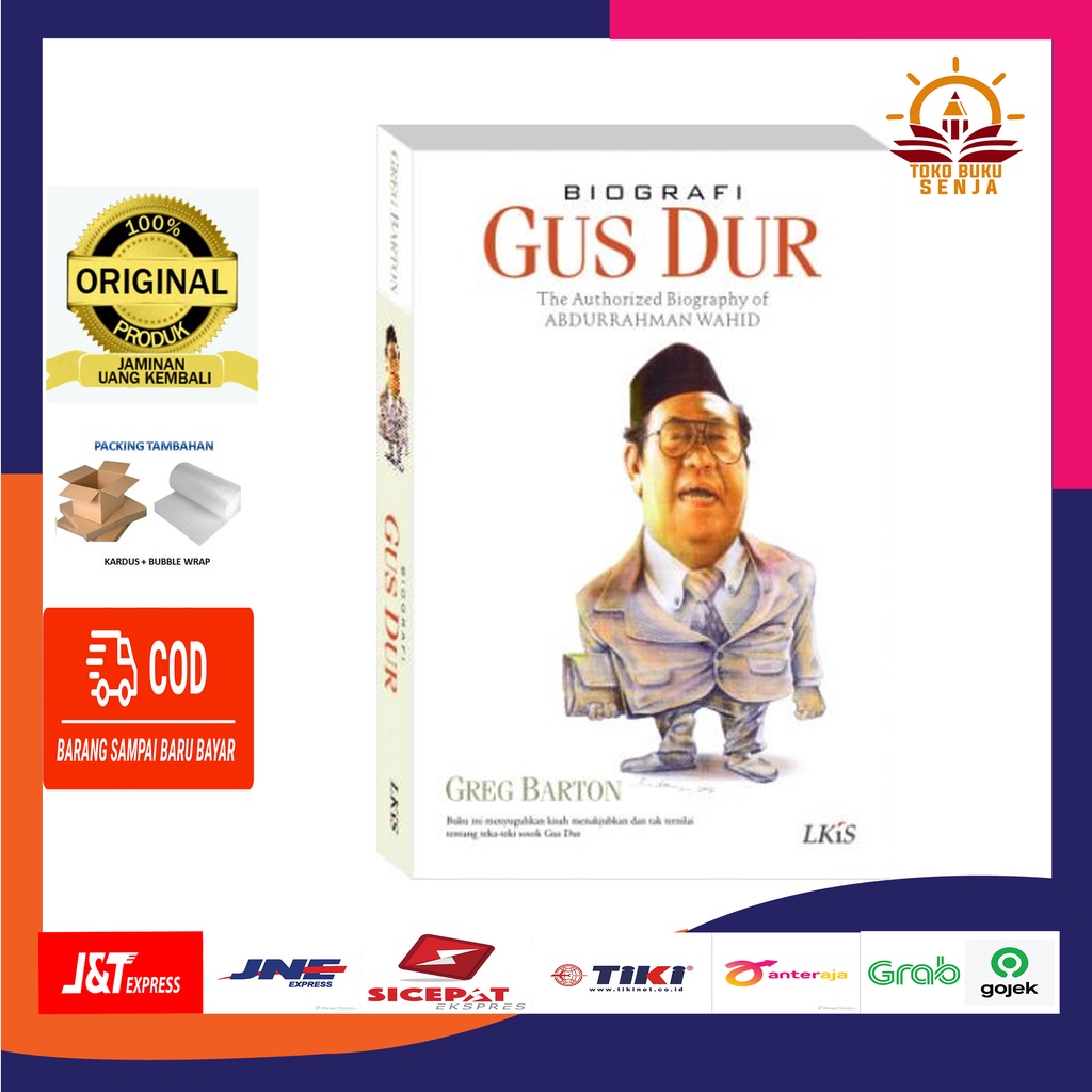Jual Biografi Gus Dur ; The Authorized Biography of Abdurahman wahid ...