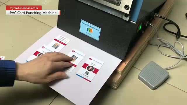 Jual Mesin Plong ID Card PVC Electric / ID Card Cutter Electric Machine ...