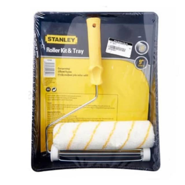 Jual Kuas Rol Cat Set Stanley ( 1-29-822 ) Roller Kit & Tray 9" - 255mm ...