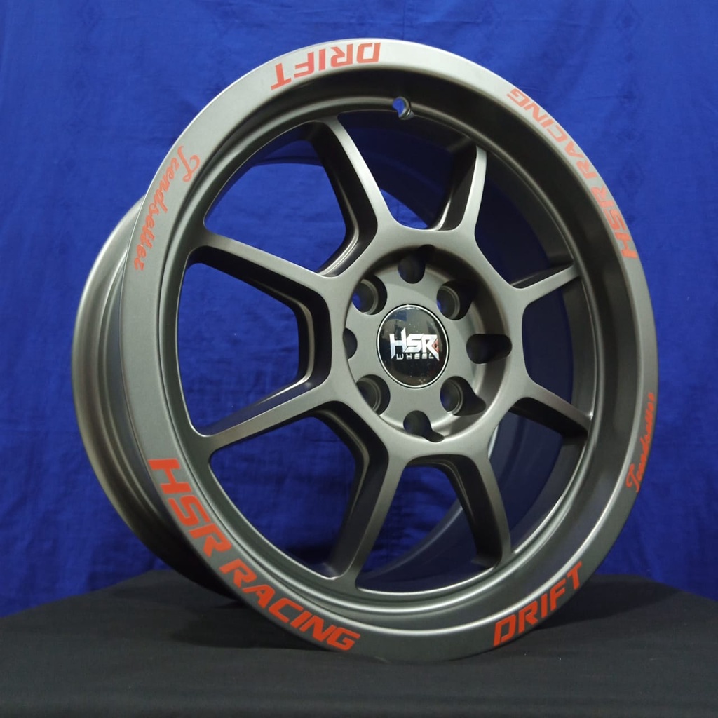 Jual Velg Mobil Racing HSR Ring15 Lobang 4x100 & 4x114,3 Avanza Jazz Brio Ayla Mobilio Yaris Dll ...