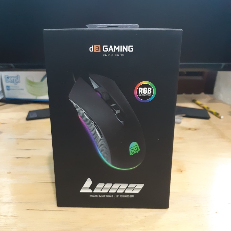 Jual Digital Alliance Luna RGB Macro Gaming Mouse DA Luna RGB LED Mouse ...