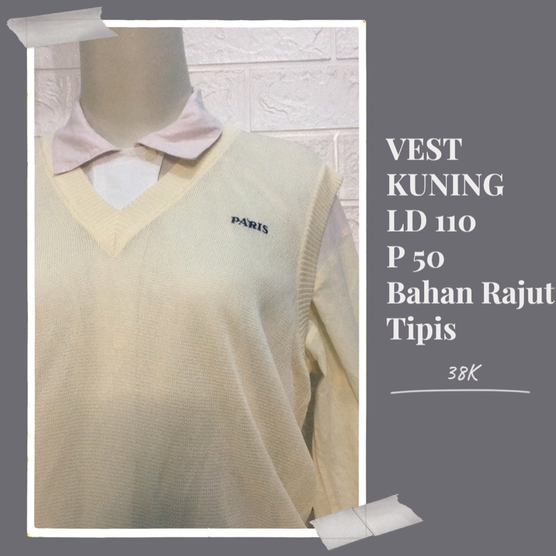 Jual vest kuning | Shopee Indonesia