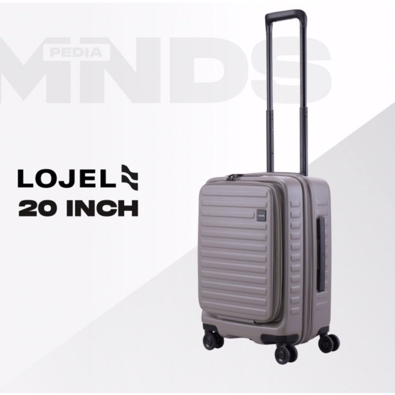 Jual Koper 20 Inch Lojel Cubo Cabin Laptop Expand Double Zipper ...