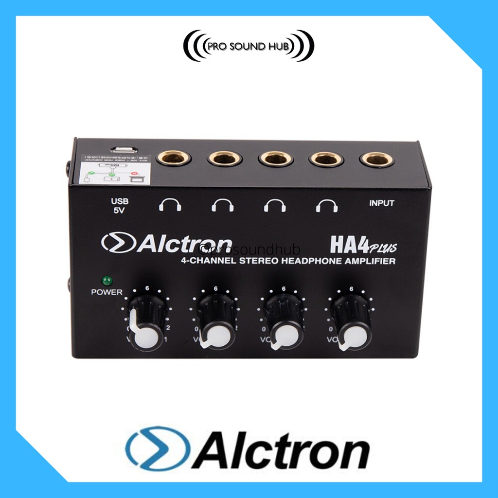 Jual Alctron HA4 PLUS HA-4 HA 4 Channel Amplifier / Distributor ...
