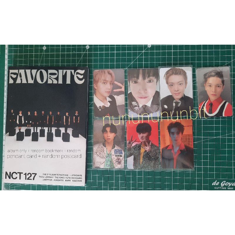 Jual (READY) NCT127 FAVORITE CLASSIC PC ALBUM + MECIMA BENEFIT POB ...