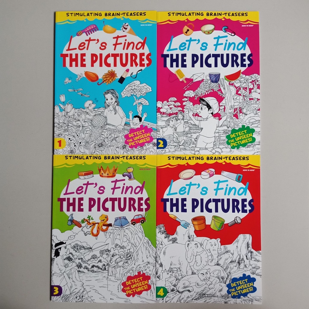 Jual BUKU LET'S FIND THE PICTURES 1 - 4 (PILIHAN PER BUKU) | Shopee ...