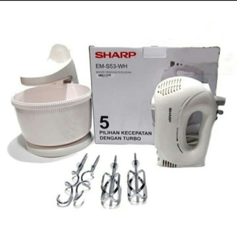 Jual SHARP STAND MIXER EMS - 53 PENGADUK ADONAN VIRAL 5 PILIHAN ...