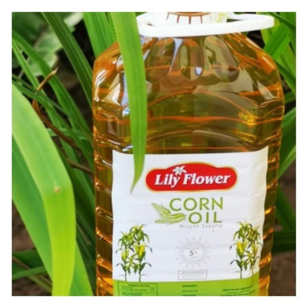 Jual LILY FLOWER CORN OIL 5 LITER / MINYAK JAGUNG | Shopee Indonesia