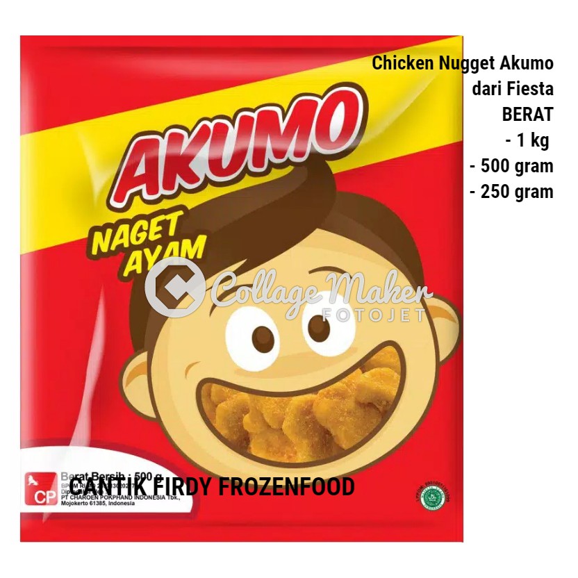 Jual CHICKEN NUGGET AKUMO 500gram dari Fiesta | Shopee Indonesia