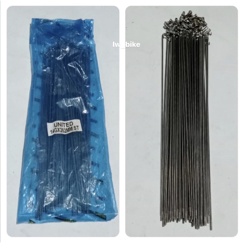 Jual Jari Jari Sepeda MTB 26 Stainless CP 14G x 262MM Ruji Spoke United ...