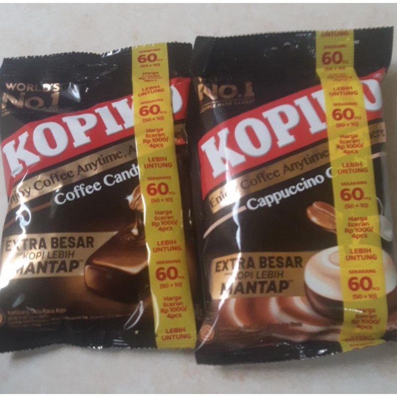 Jual PERMEN KOPIKO isi 60 Sak BESAR MURAH | Shopee Indonesia