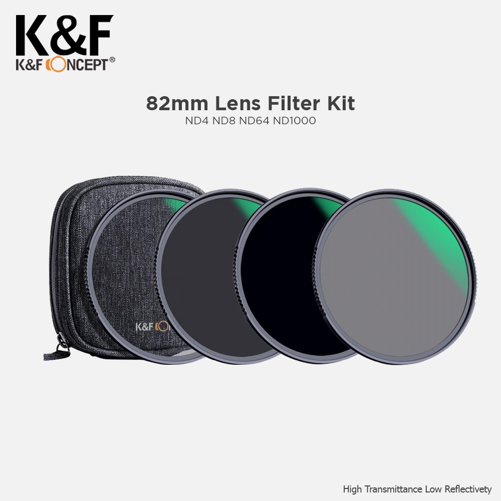 Jual K&F Concept 82mm 4in1 Filter Kit ND4 ND8 ND64 ND1000 with Case ... Jual K&F Concept 82mm 4in1 Filter Kit ND4 ND8 ND64 ND1000 with Case ...