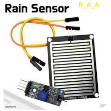 Jual Pendeteksi Tetesan Air Sensor Rintik Hujan Rain Drop Water ...