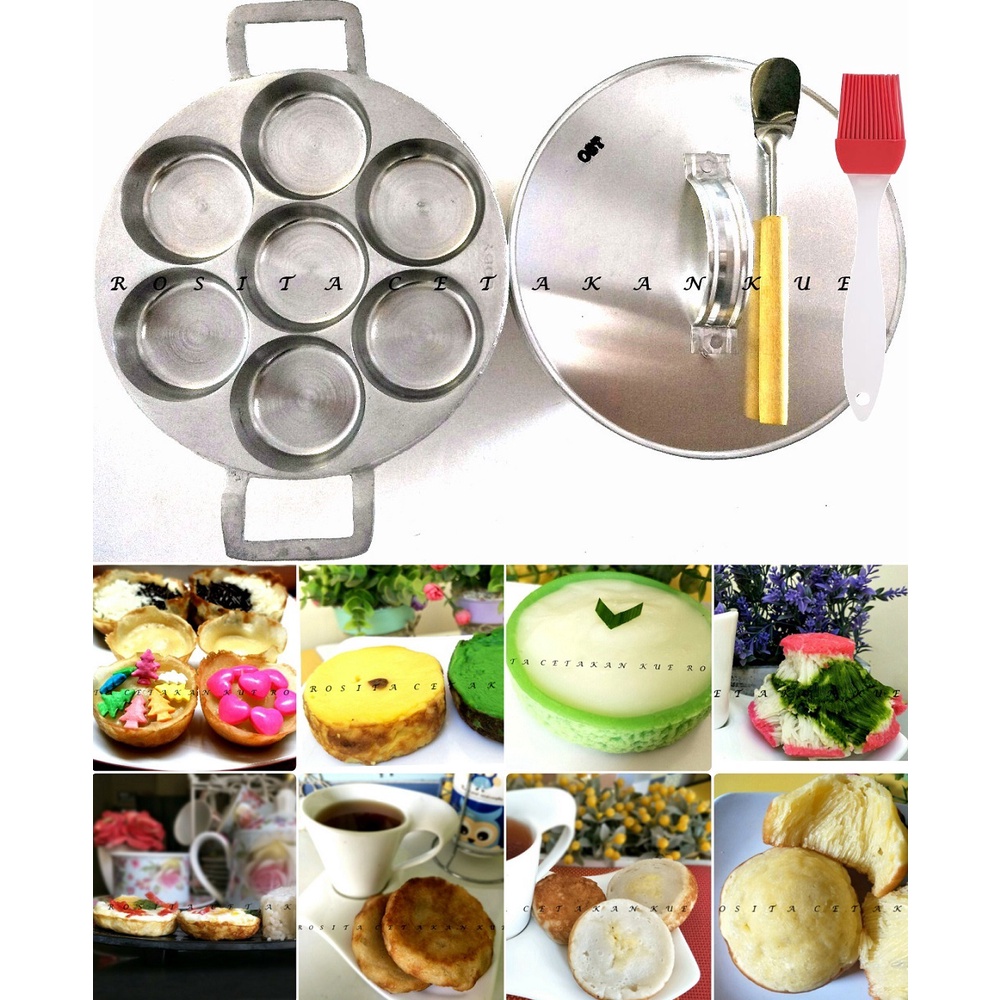 Jual Rosita Cetakan Kue Martabak Mini Lumpur Apem Bika Ambon Wingko Ost Shopee Indonesia