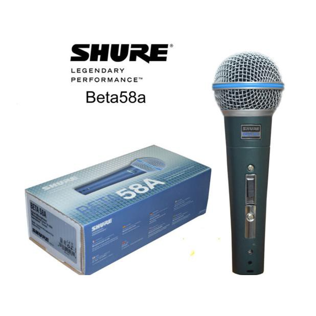 Jual MIC KABEL SHURE BETA 58 A SK / MICROPHONE SHURE KABEL BETA 58A / MIC SHURE BETA 58A ...