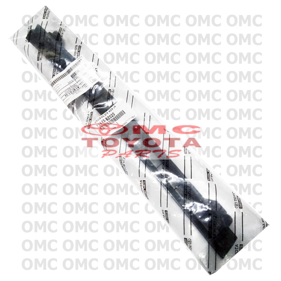 Jual Moulding Quarter Karet pelipit Tulang Kaca Kiri Avanza Xenia 75642 ...