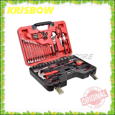 Jual Krisbow Set Kunci Alat Kerja Bengkel Perkakas Mekanik 78 Pcs MECHANIC TOOL KIT 78PC LRTKM78 ...