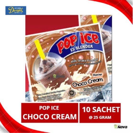 Jual POP ICE CHOCO CREAM 10pc X 25G / POP ICE CHOCO CREAM | Shopee ...