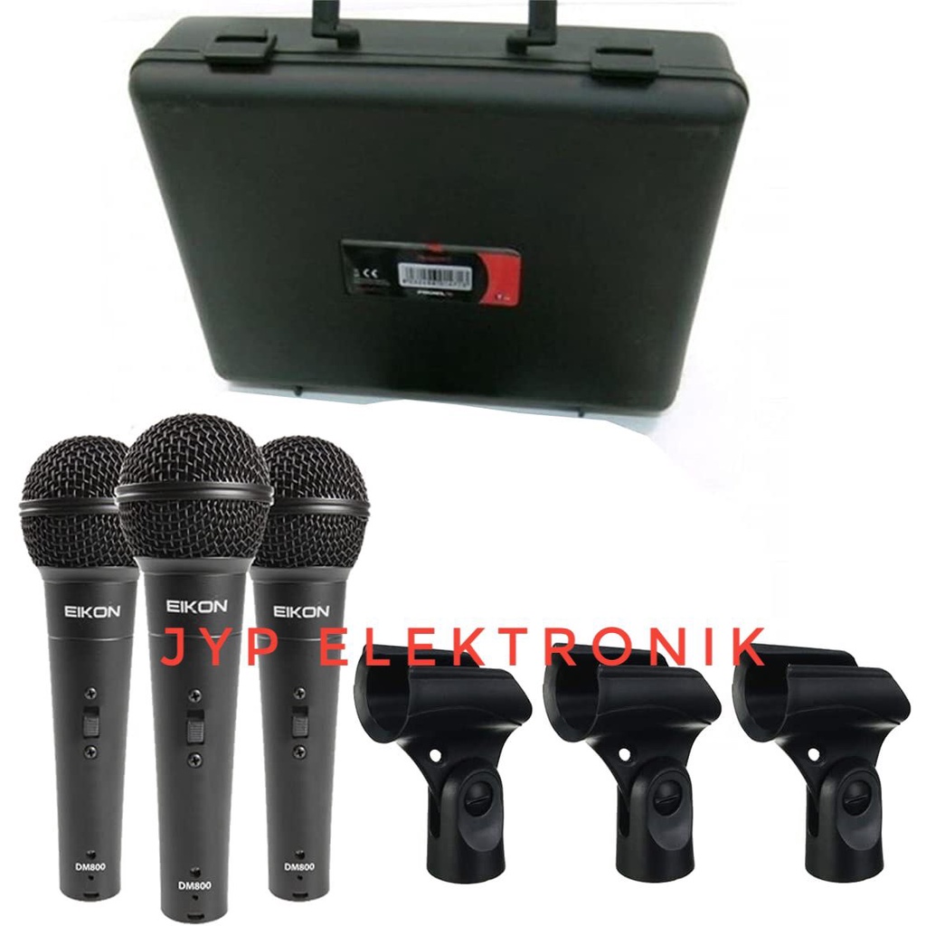 Jual DYNAMIC MICROPHONE PROEL EIKON DM 800 KIT / DM 800KIT / DM800KIT | Shopee Indonesia
