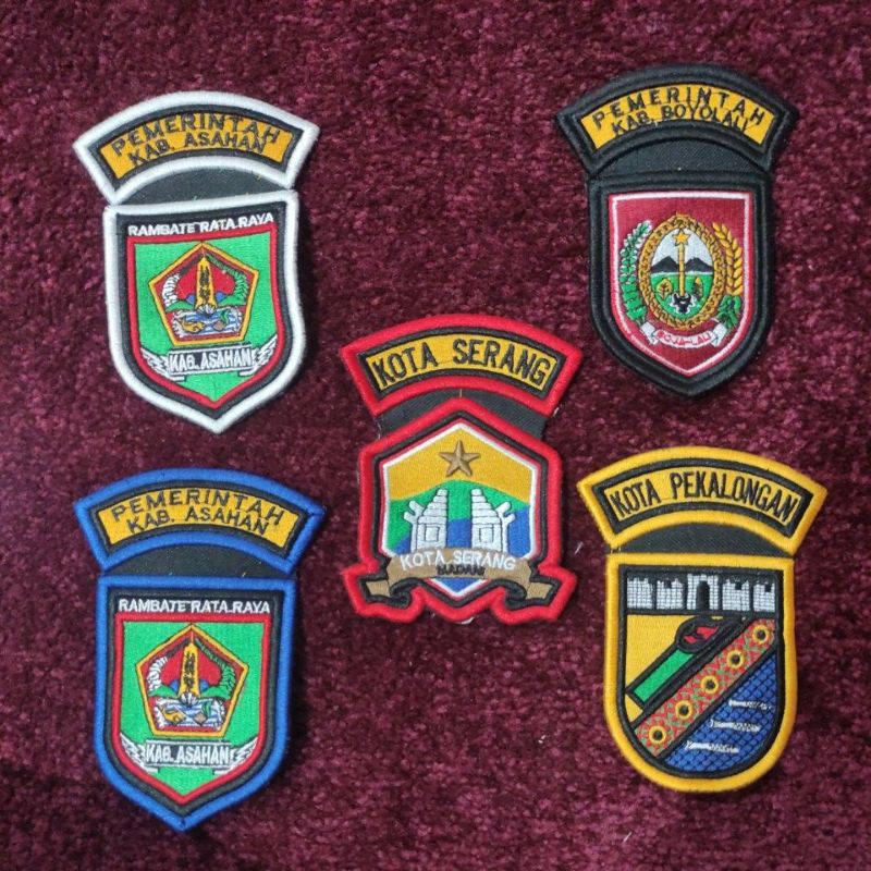 Jual Logo Daerah Buat Dishub Bordir Timbul | Shopee Indonesia