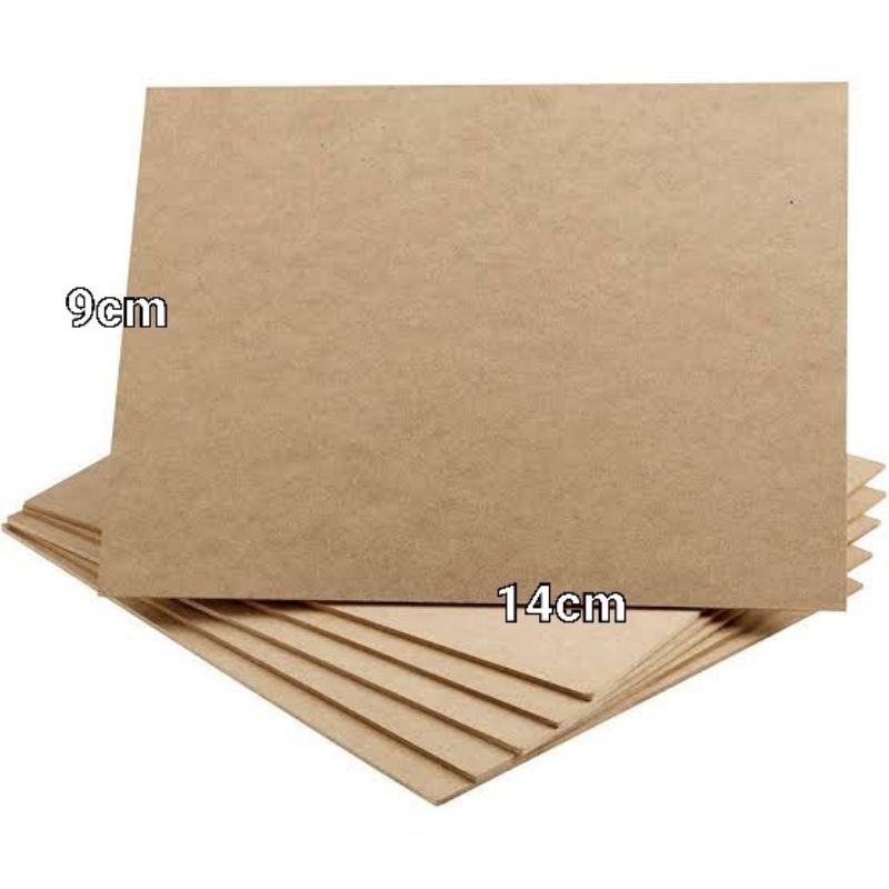 Jual Kardus lembaran packing photocard, layer kardus, pembatas ukuran ...