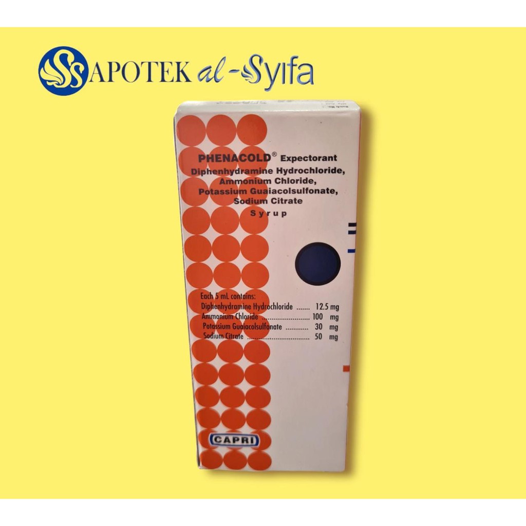Jual Phenacold Expectorant Obat Batuk 60ml | Shopee Indonesia