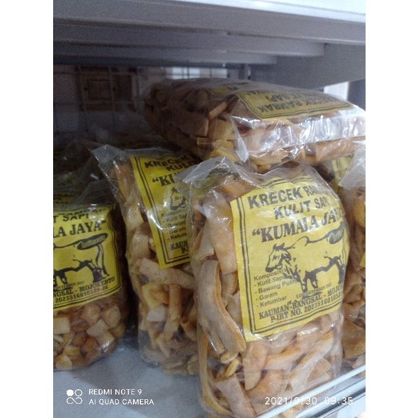 Jual krecek kulit rambak sapi merk Kumala Jaya freshpack 500 g | Shopee ...