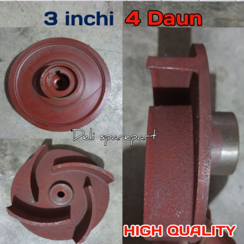Jual wp50 wp80 impeller kipas keong mesin pompa air alkon Robin irigasi ...