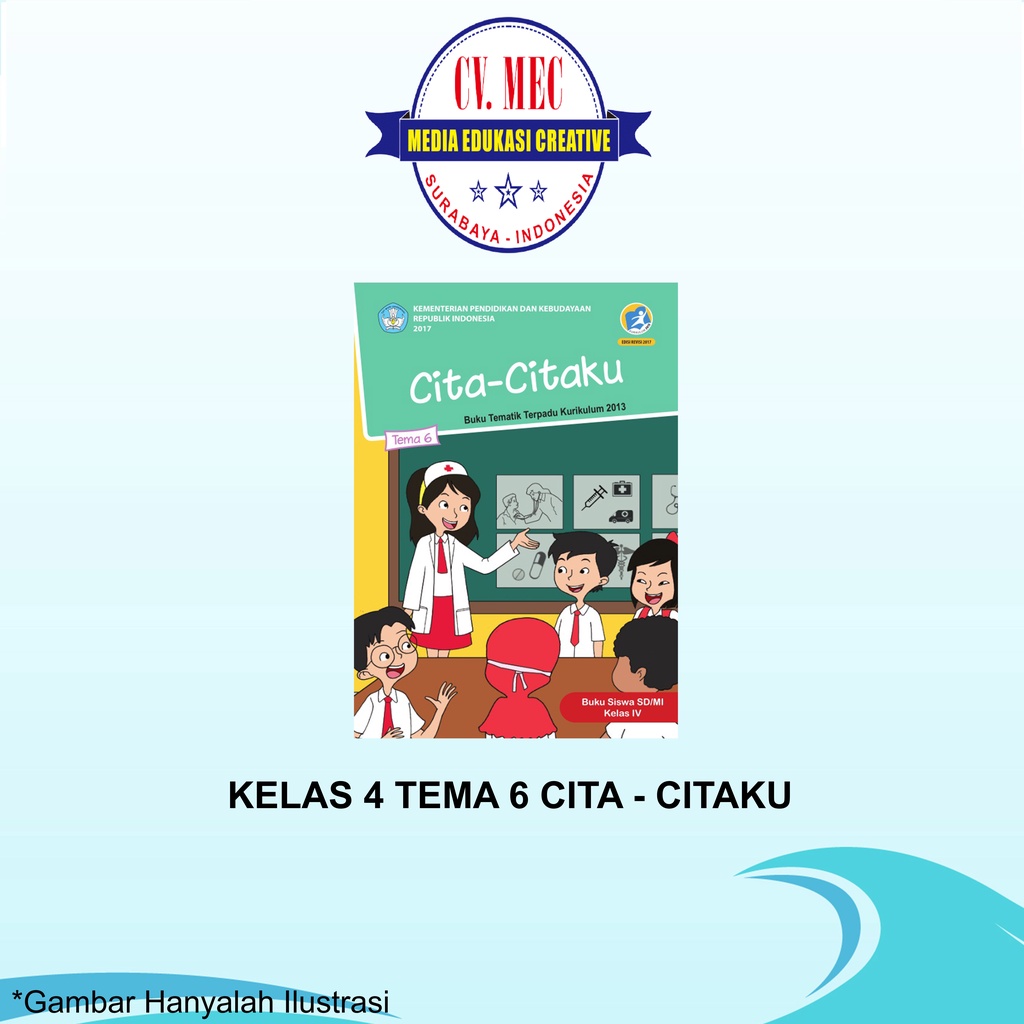 Jual Buku Siswa Sd Mi Kelas 4 Tema 6 Cita Citaku Zona 1 Shopee