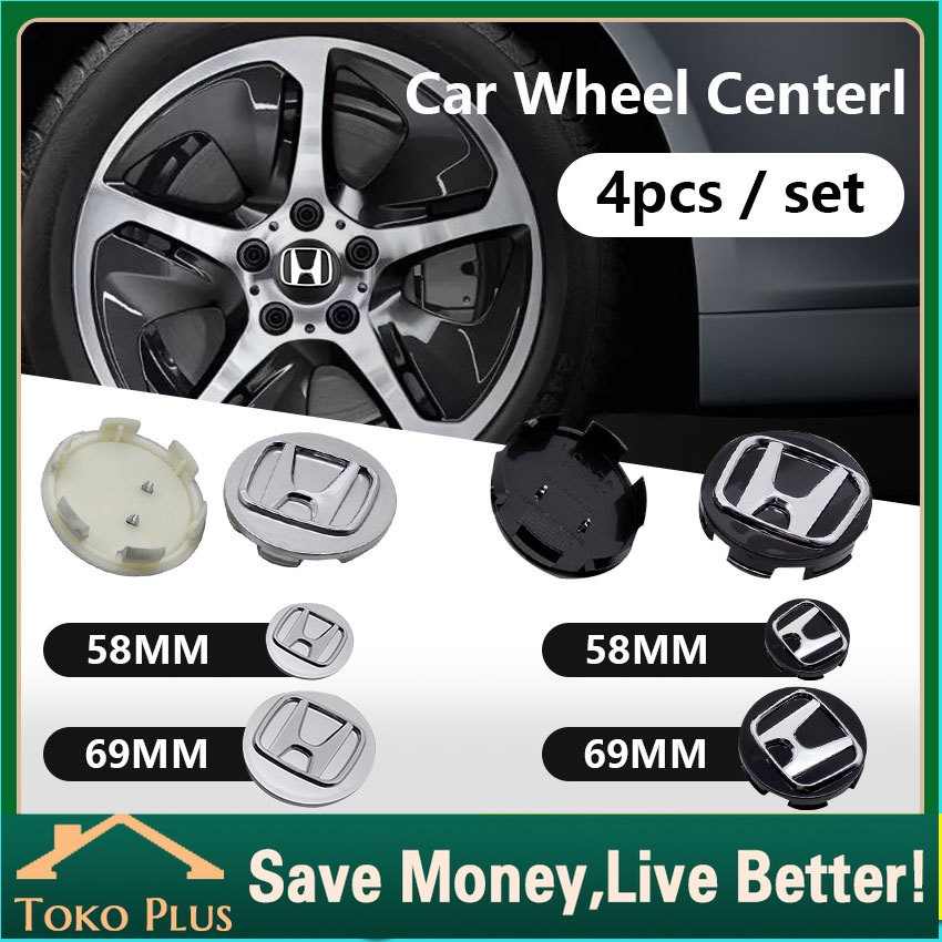 Jual 4Pcs Emblem Dop Velg Mobil Honda 58/69MM Wheel Dop Roda chrome ... Jual 4Pcs Emblem Dop Velg Mobil Honda 58/69MM Wheel Dop Roda chrome ...