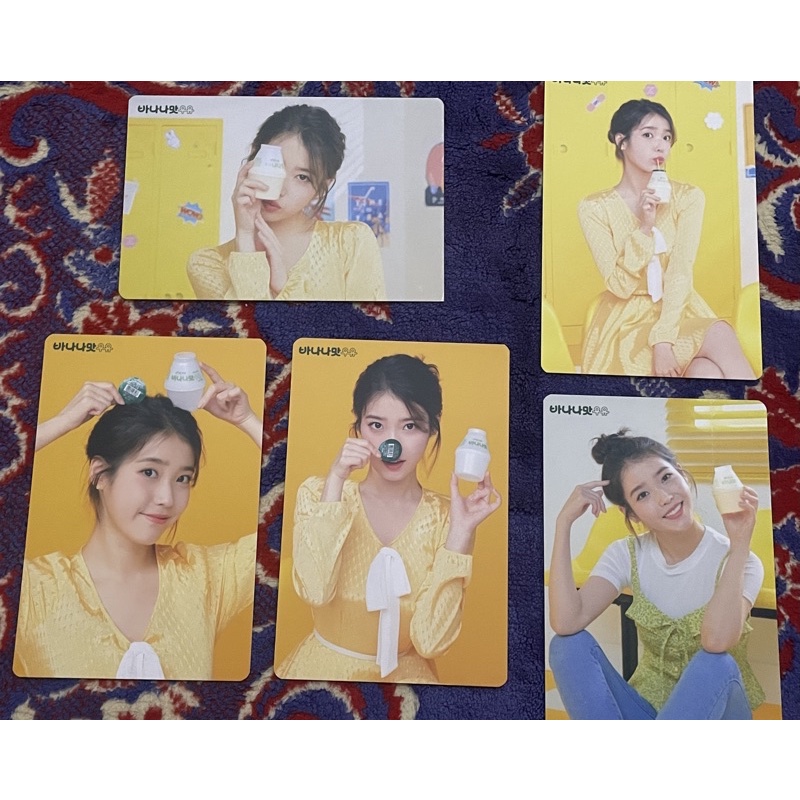 Jual IU OFFICIAL POSTCARD (BINGGRAE) | Shopee Indonesia