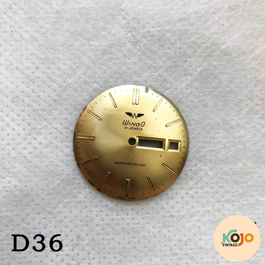 Jual Dial Jam Tangan Pria Antik Jadul Vintage Langka Wingo | Shopee ...