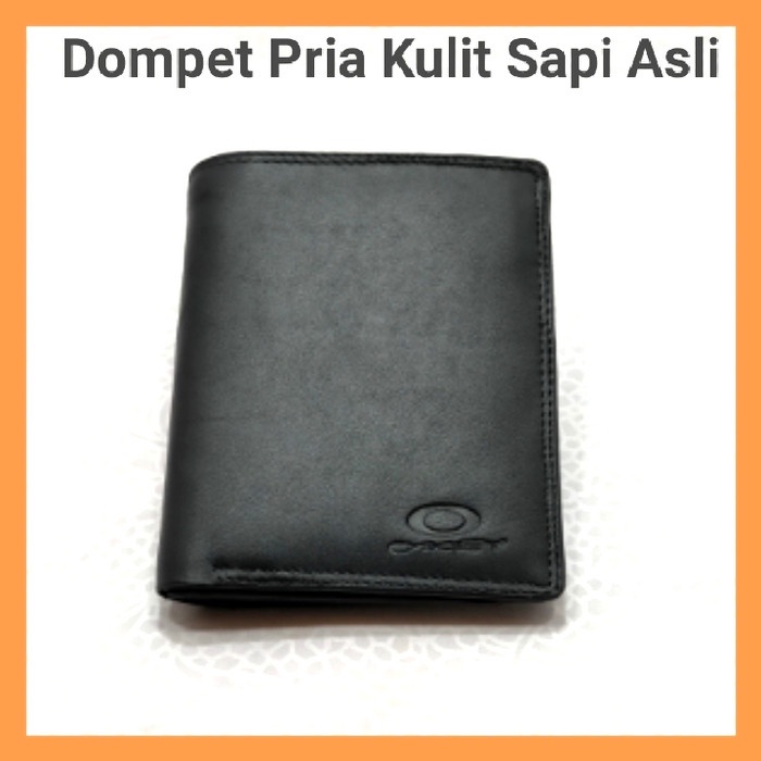 Jual w501ee Dompet Pria, 3 Dimensi, Kulit Asli, Merk Oaklay - Hitam ...