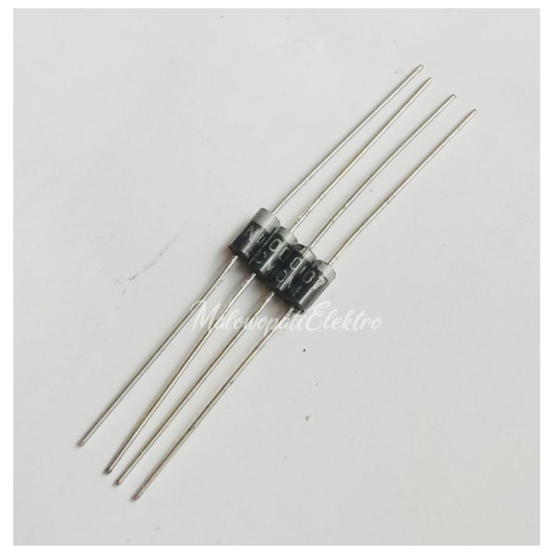 Jual 10pcs Dioda 1A IN4007 Diode 220v - 1000 Volt 1 Ampere | Shopee ...